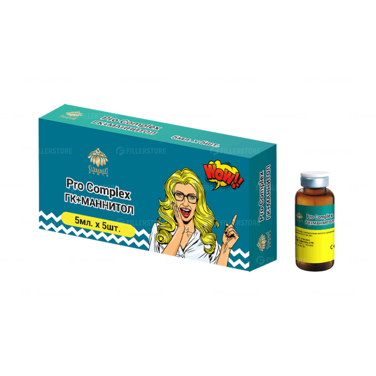Биоревитализант Pro Complex ГК+МАННИТОЛ 5мл (Про Комплекс)